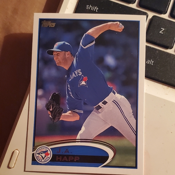 Other | Ja Happ Baseball Card | Poshmark